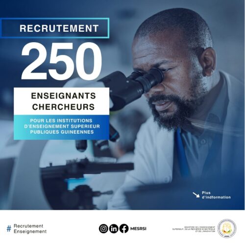Recrutement de 250 enseignants-chercheurs pour les institutions d ...